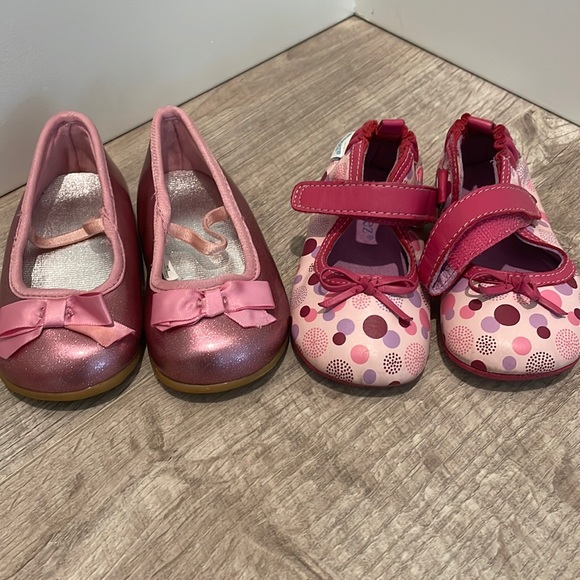 Robeez | Shoes | Bundle Of Baby Girl Flats | Poshmark